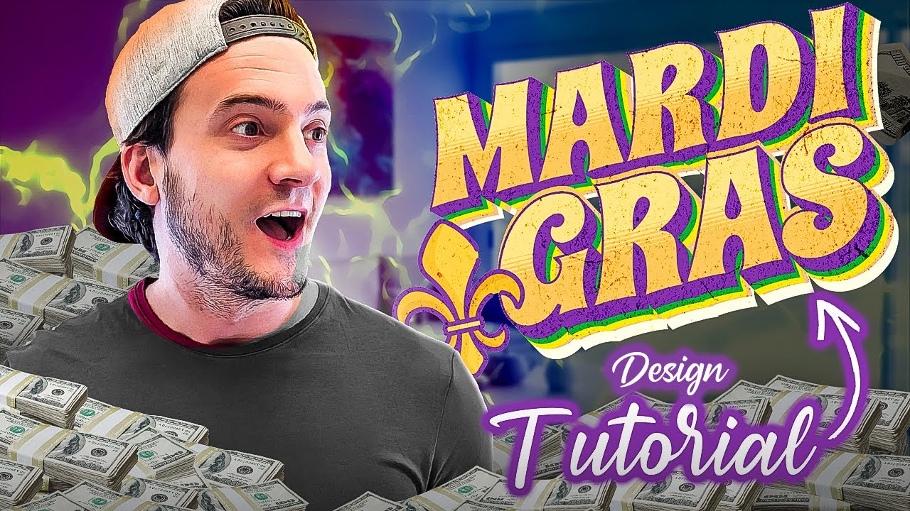 Kittl Tutorial 2024: 3D Text w/ Distressed Effect - YouTube