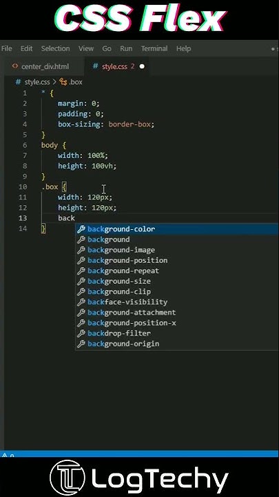 How Center a div | CSS Flex #shorts - YouTube