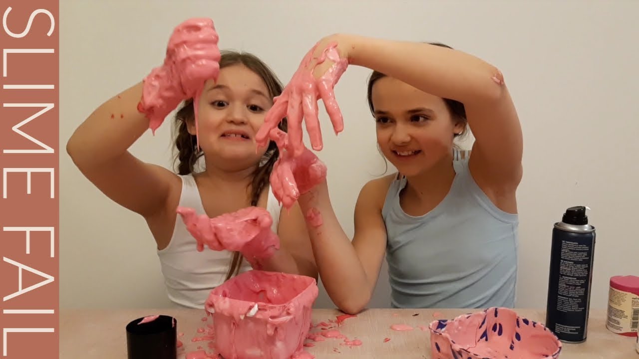 Tehdään ekaa kertaa SLIME (slime FAIL) - YouTube