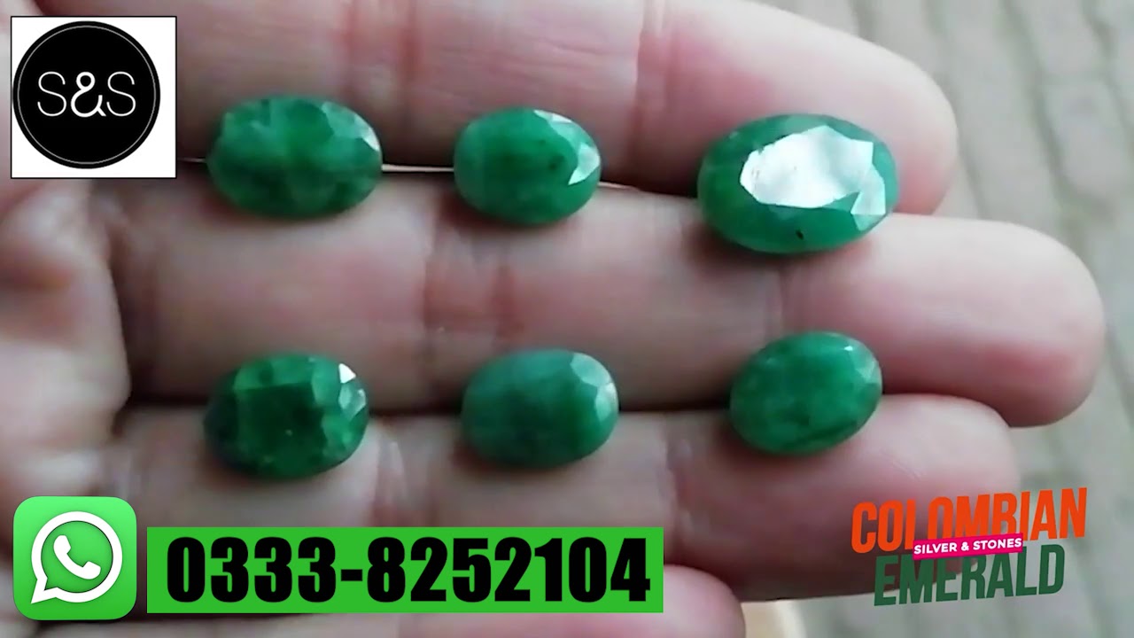 Colombian Emeralds | Emerald | Zamurd | Silver & Stones - YouTube