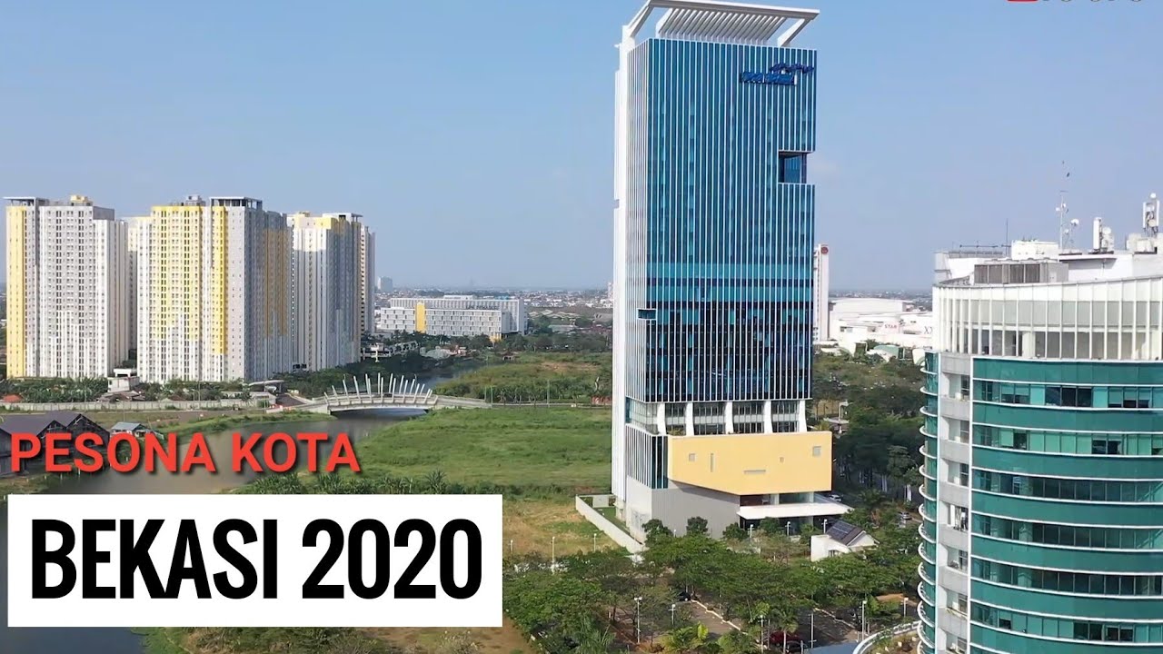 Drone Kota Bekasi Jawa Barat 2020, Bekasi Semakin Maju - YouTube