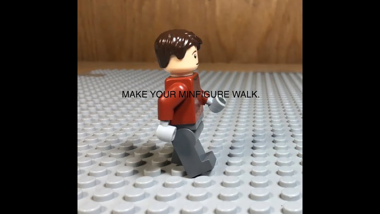 How to make your LEGO minifigure walk (Advanced stopmotion tutorial) - YouTube