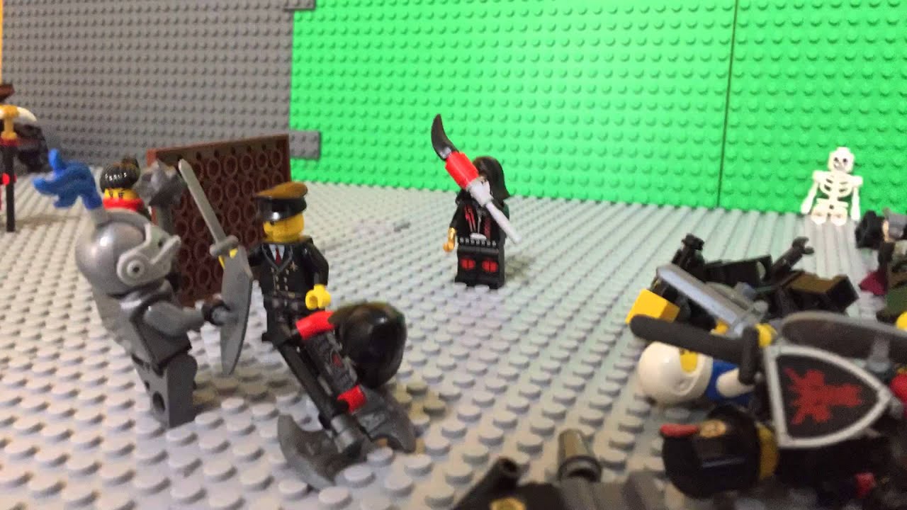 Lego Knights: Large Battle Attempt - YouTube