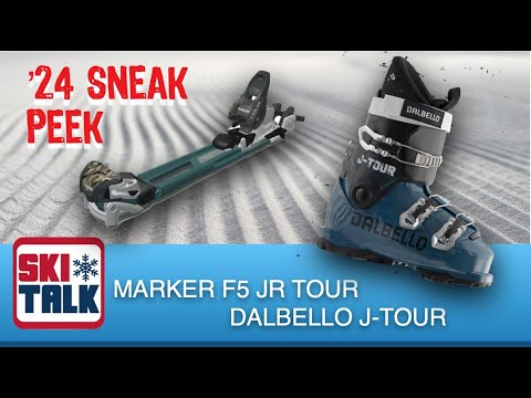 2024 Marker F5 Jr Tour Binding and Dalbello J-Tour Boot Sneak Peek with ...