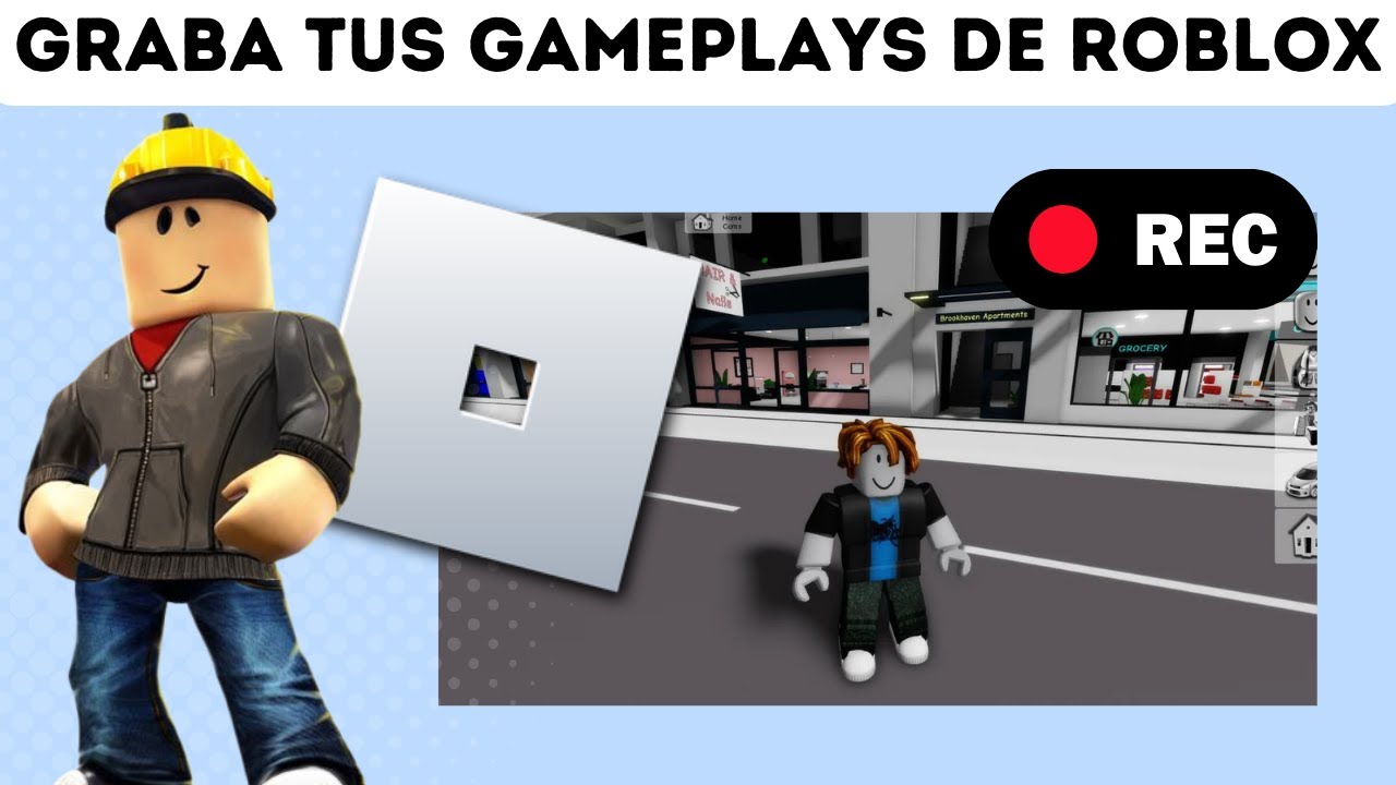 Cómo grabar tus gameplays de roblox - YouTube