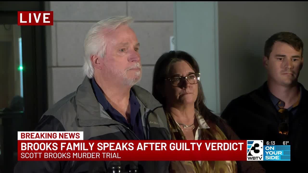 Brooks family speaks after two men found guilty of killing Scott Brooks ...