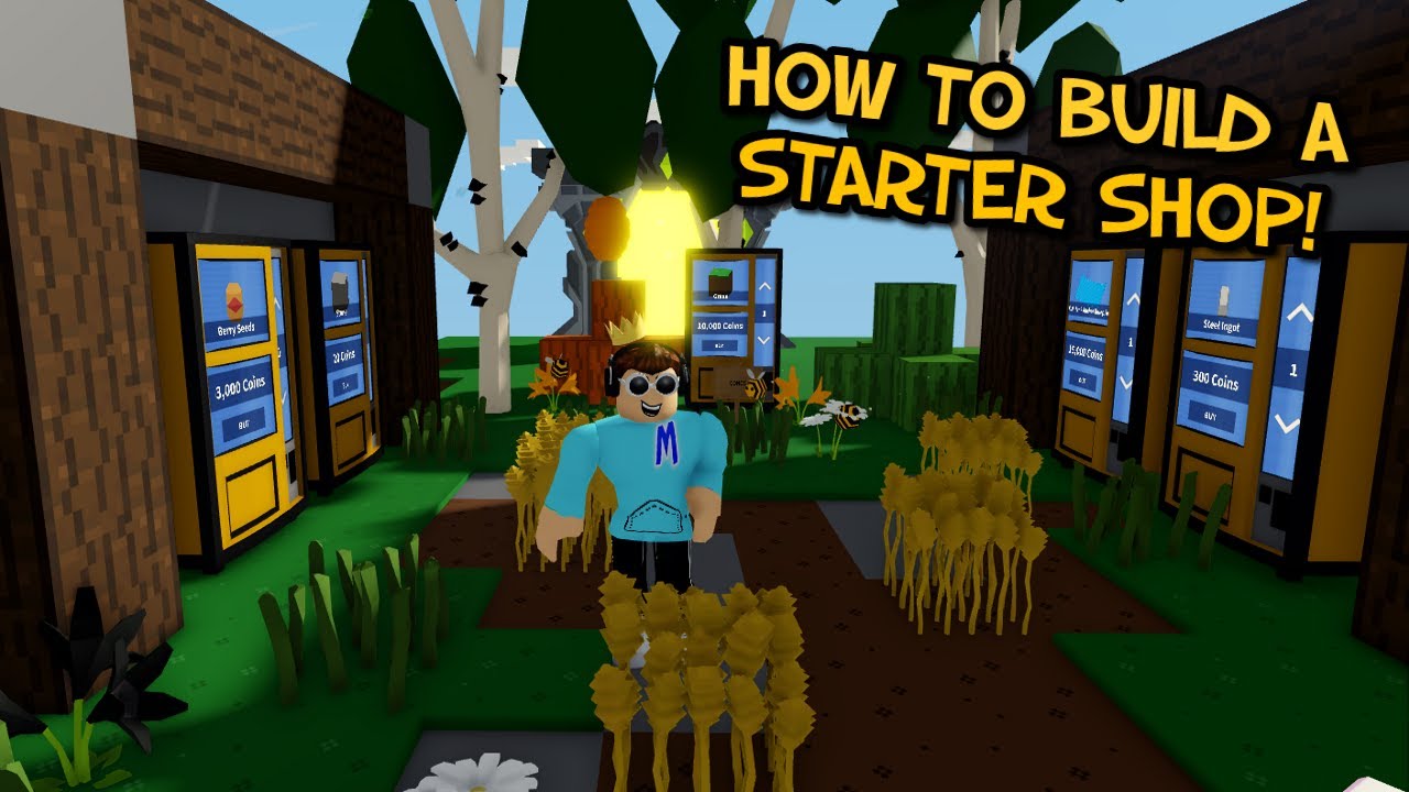 How To Build A Starter Shop! | Roblox Islands! - YouTube