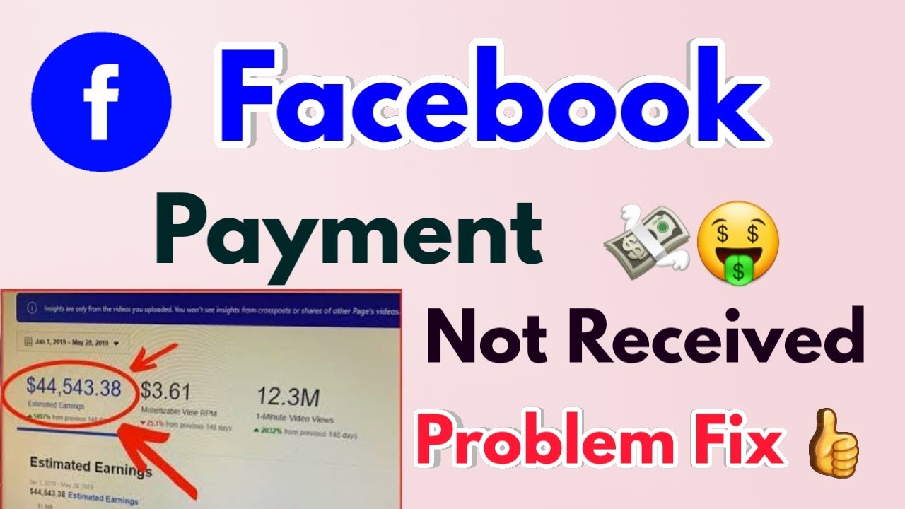 facebook payment not received, facebook page payment not received - YouTube