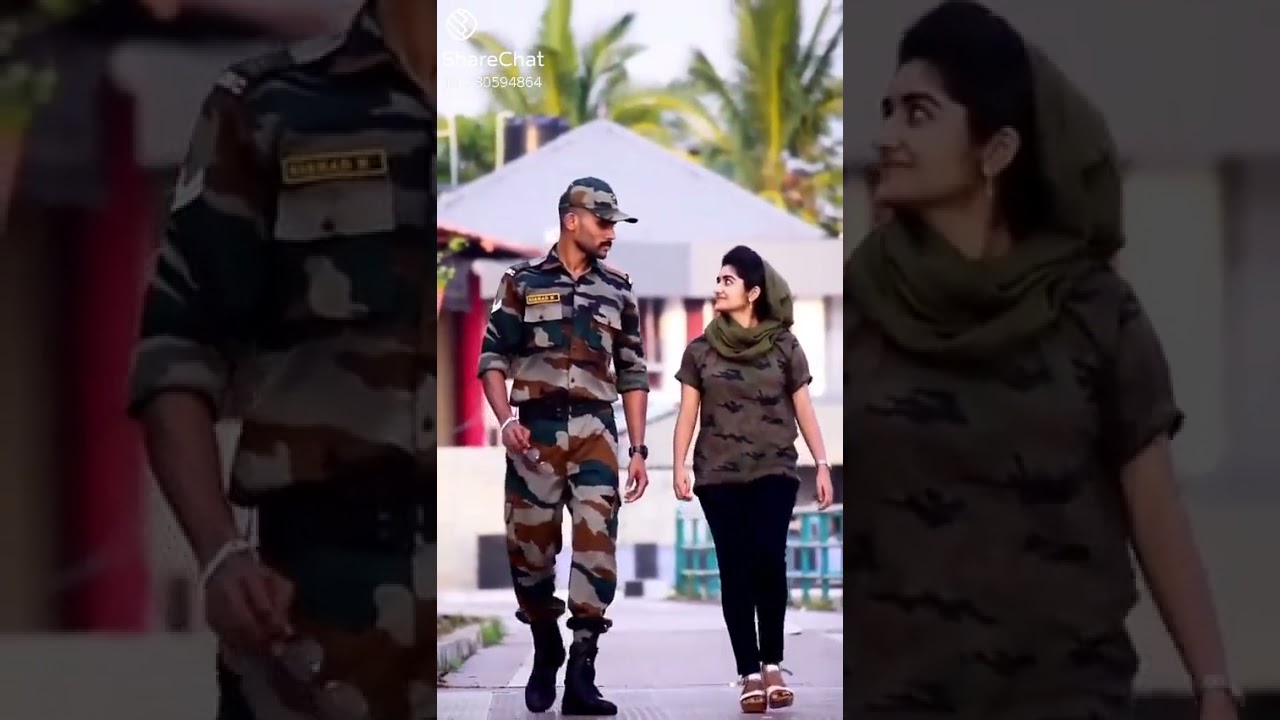 Army love story song - YouTube