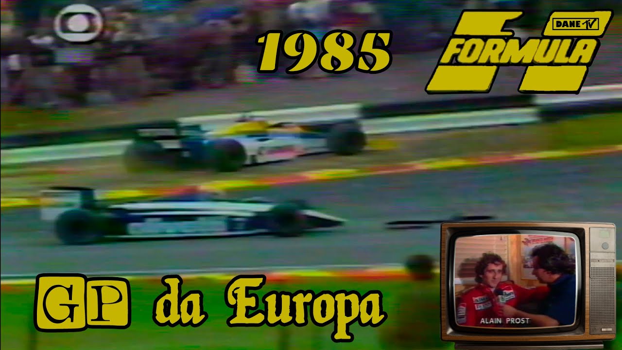Formula 1 - GP da Europa 1985 - YouTube