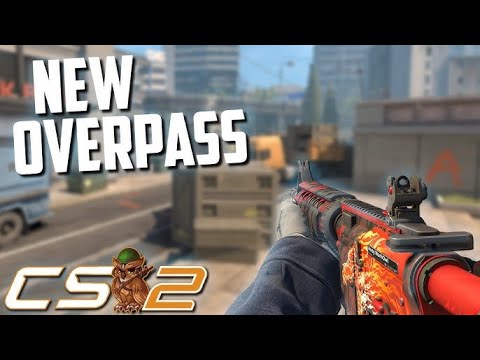 Creating space every round in Counter Strike 2 | CSGO Overpass New map #cs2 #csgo #gameplay # ...