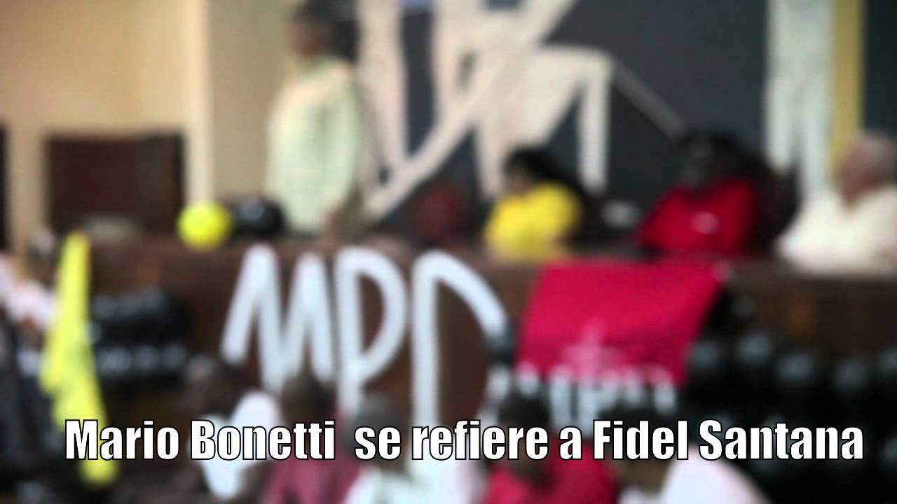 Mario Bonetti critica conducta de Fidel Santana en acto a Amín Abel en ...