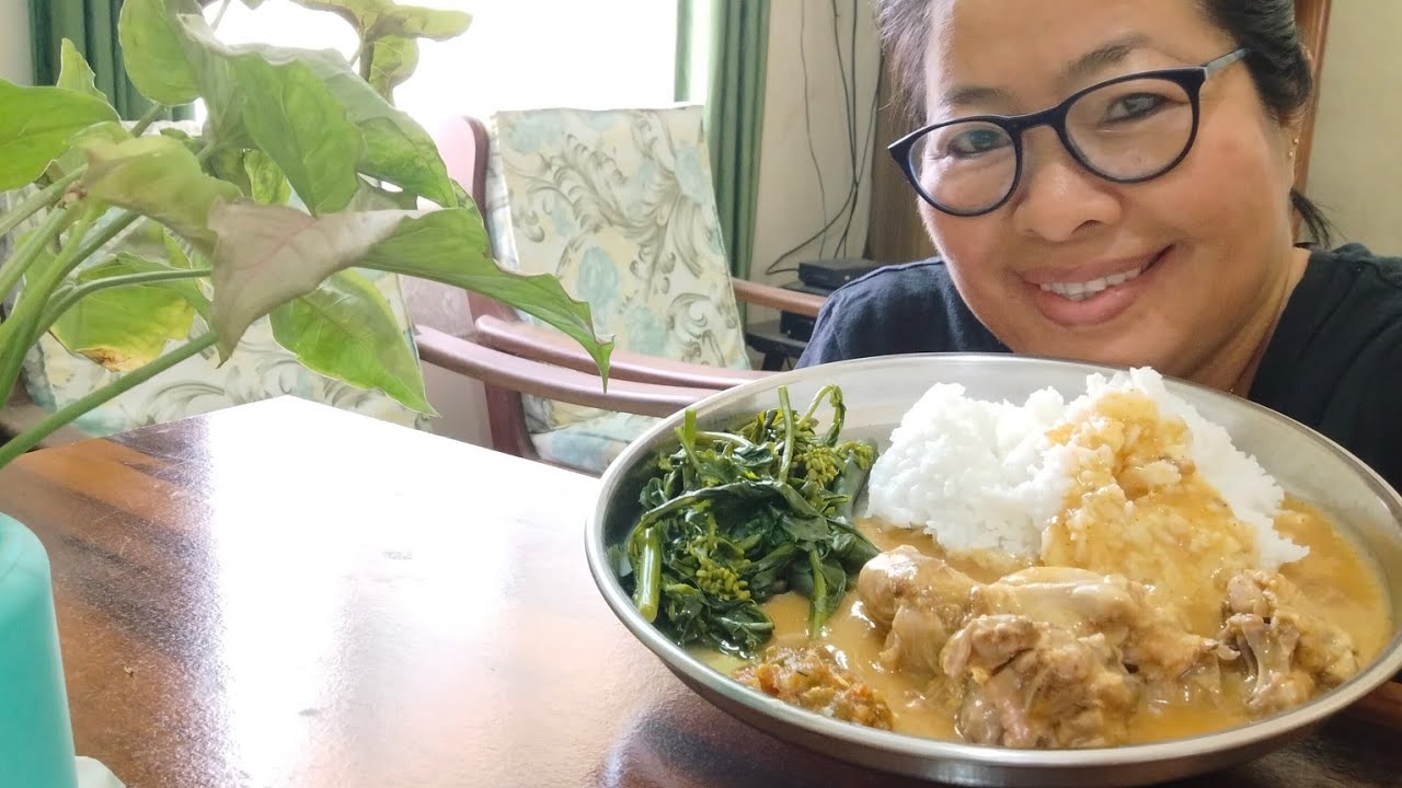 How to cook & eat chicken amsu (stew) Ao Naga dish recipe 🫕 - YouTube