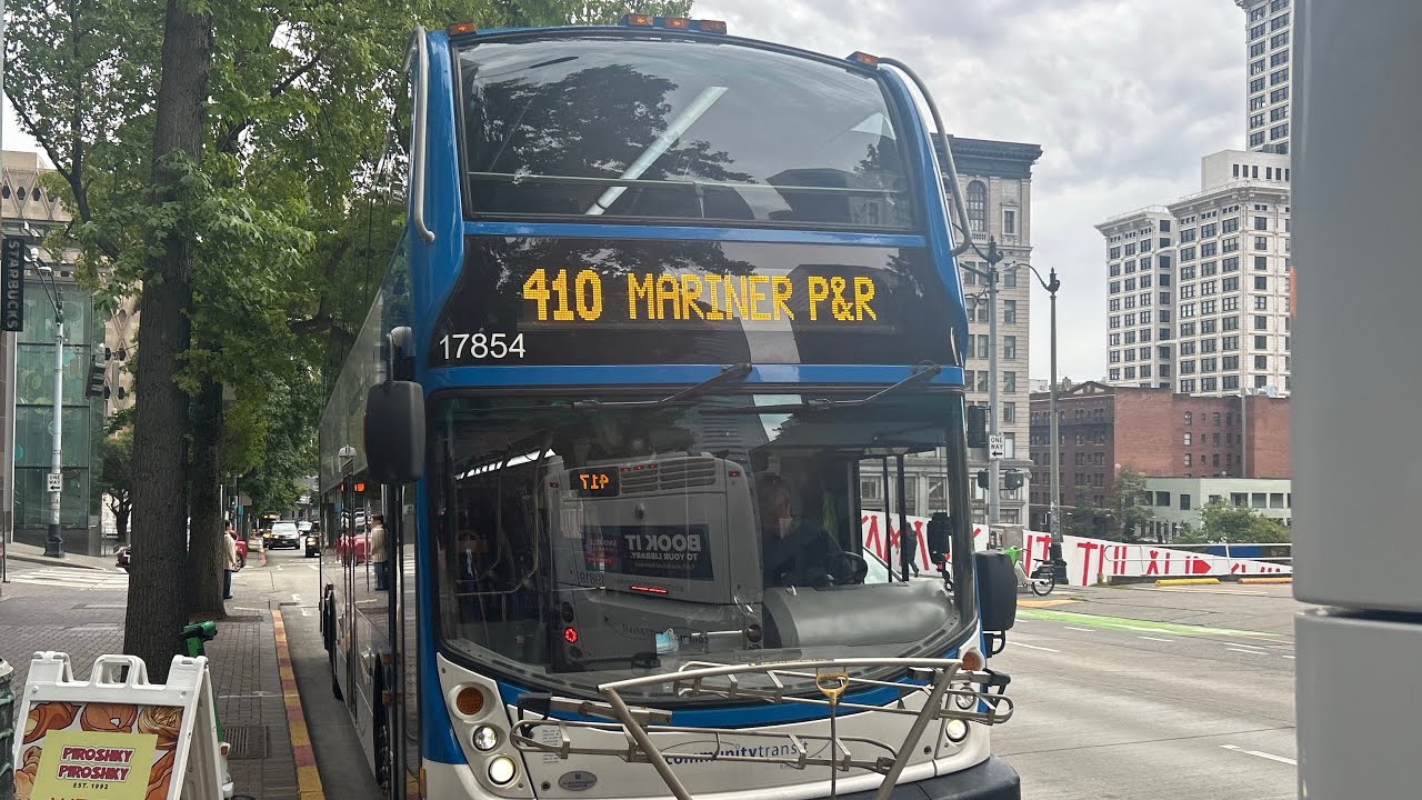 Community Transit Rt 410's Final Day Of Operation - YouTube