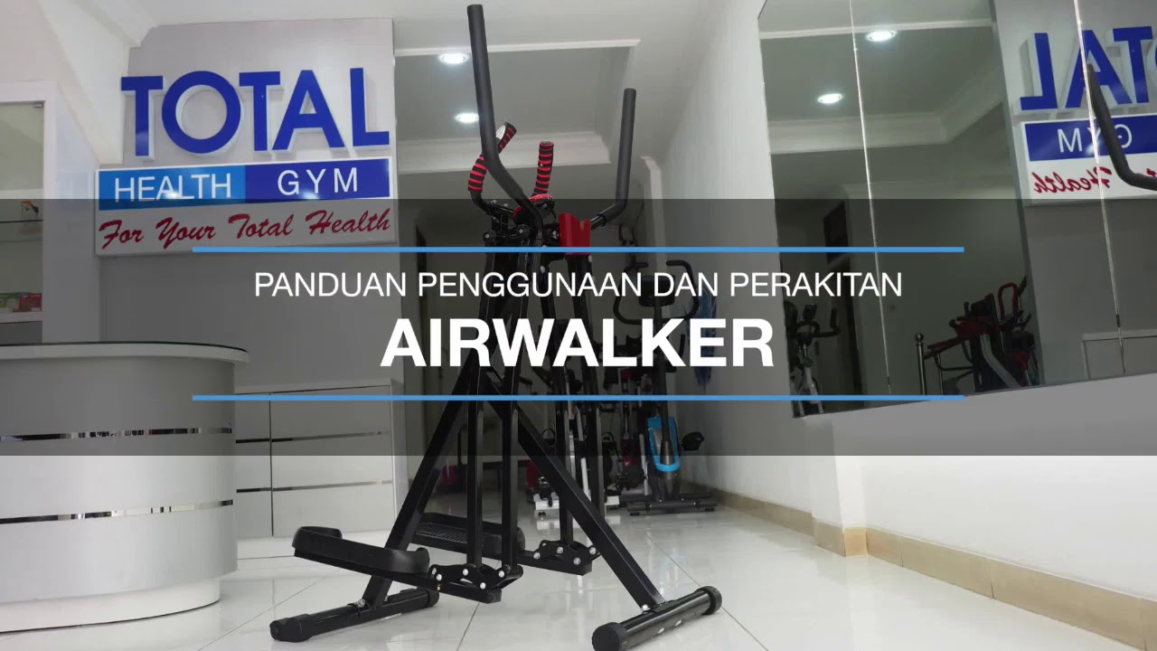 Unboxing air walker alat aerobik - YouTube