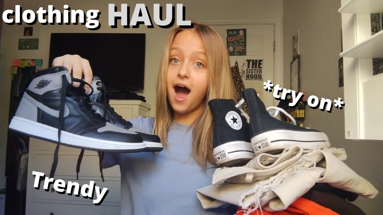 HUGE clothing haul *try on* 2022 - YouTube