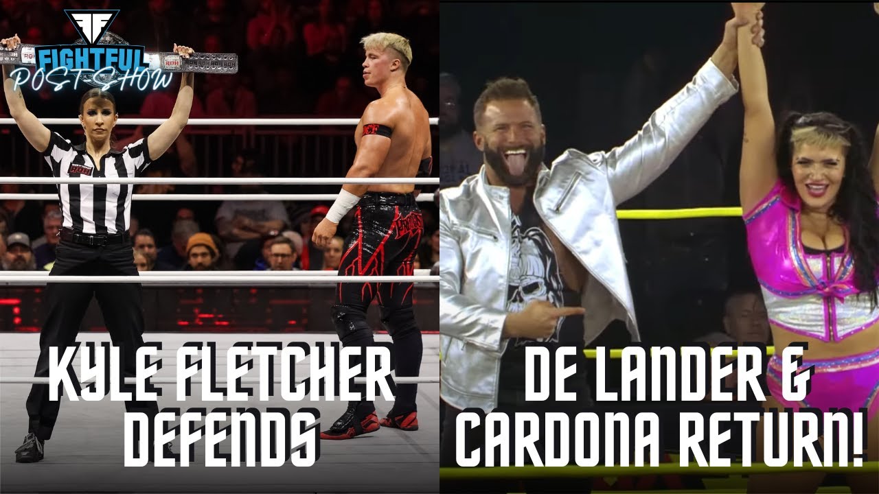 Kyle Fletcher Defends; De Lander & Cardona Return | ROH & TNA 3/28/2024 ...