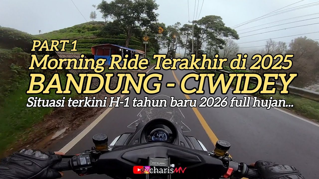 MORNING RIDE TERAKHIR DI 2025 BANDUNG - CIWIDEY PART 1 || MOTOVLOG NMAX ...