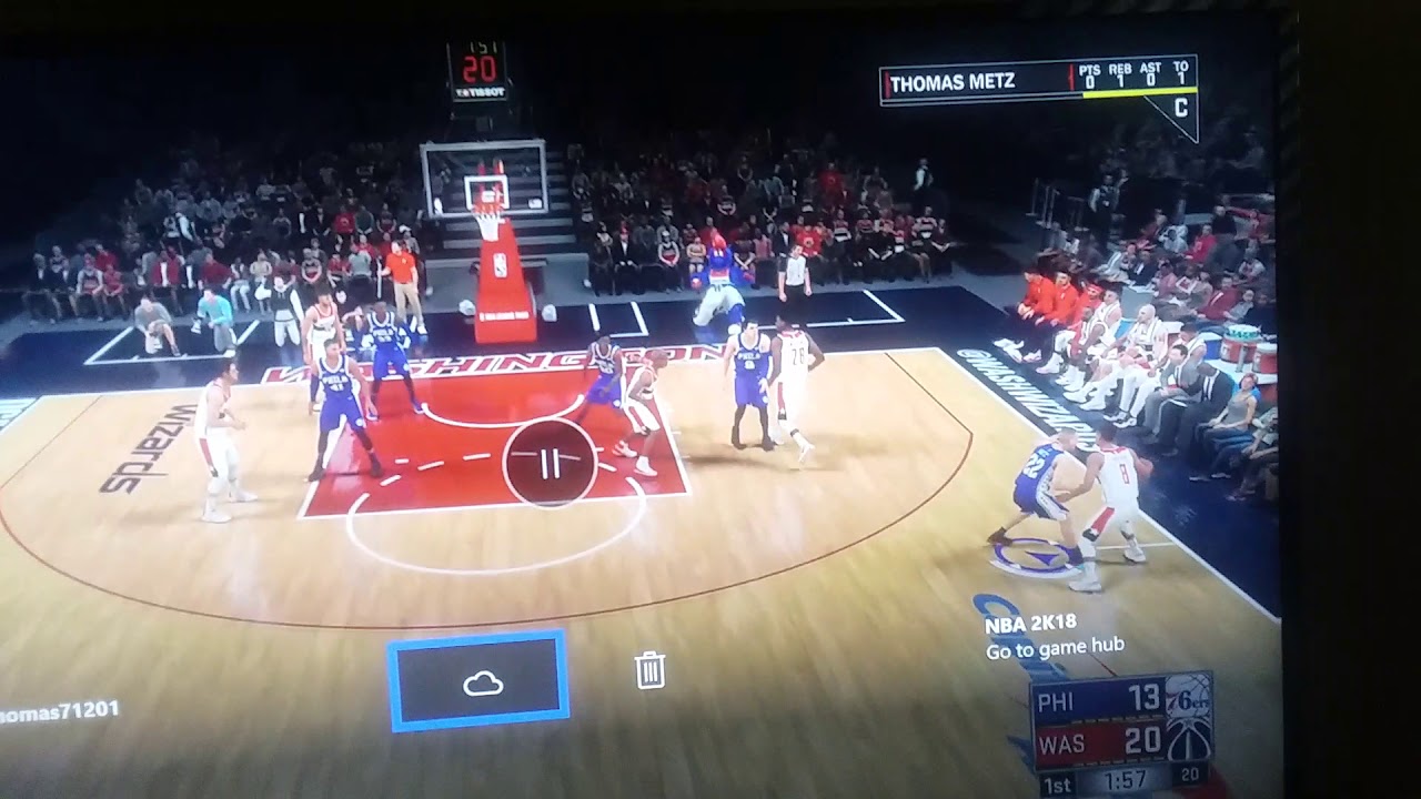NBA 2k18 my career first three/perfect release. - YouTube
