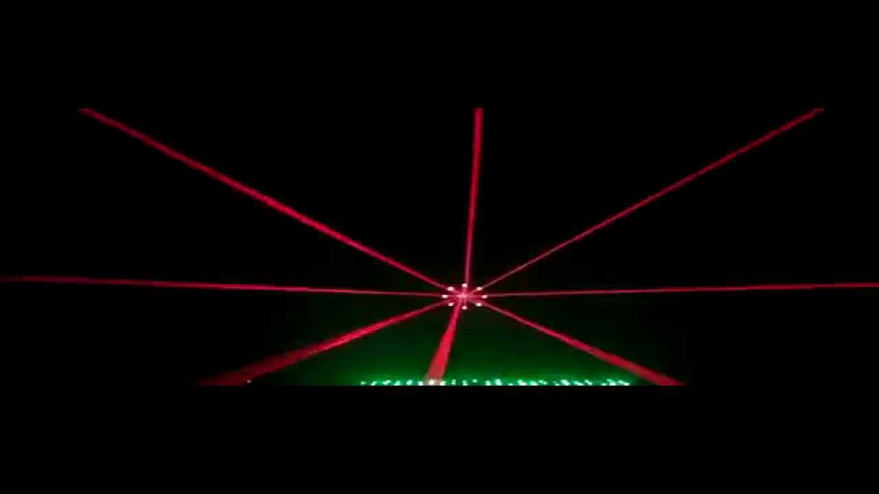 LightandSound Disco & Equipment Hire - Octobeam Laser - YouTube