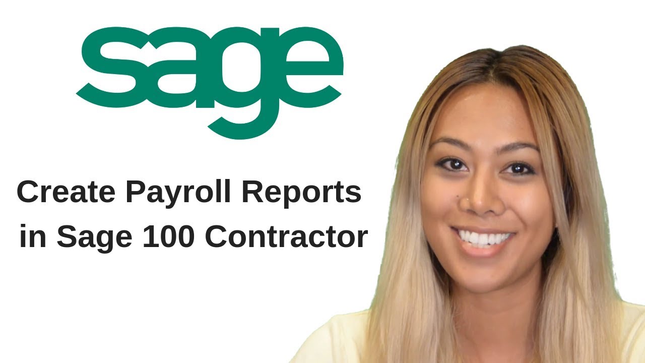 Sage 100 Contractor | Construction Payroll Reports | Certified & Union ...