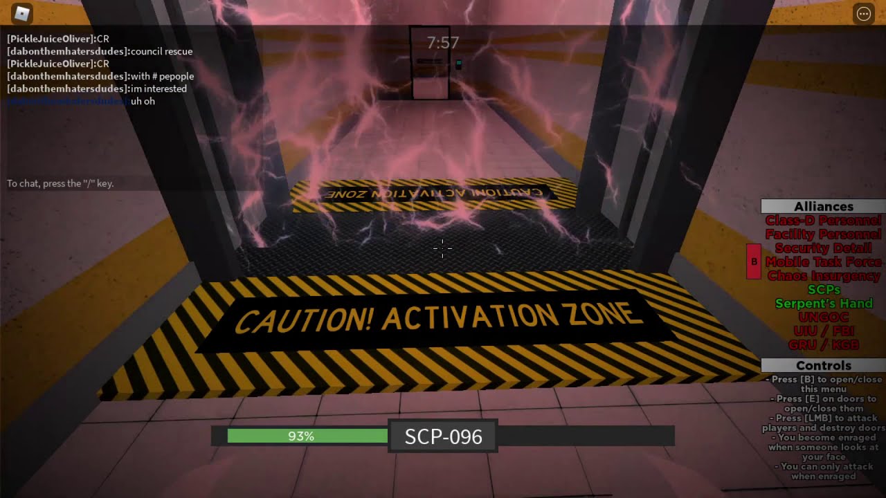 SCP rBreach Gameplay | I just kill one Red Right Hand and Victory ...