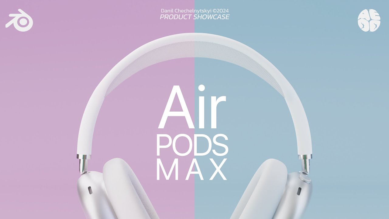 "AirPods Max" SHOWCASE PROJECT - PRODUCT DESIGN - YouTube