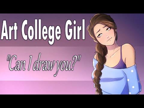 Flustered Art College Girl Wants to Draw You~ \
