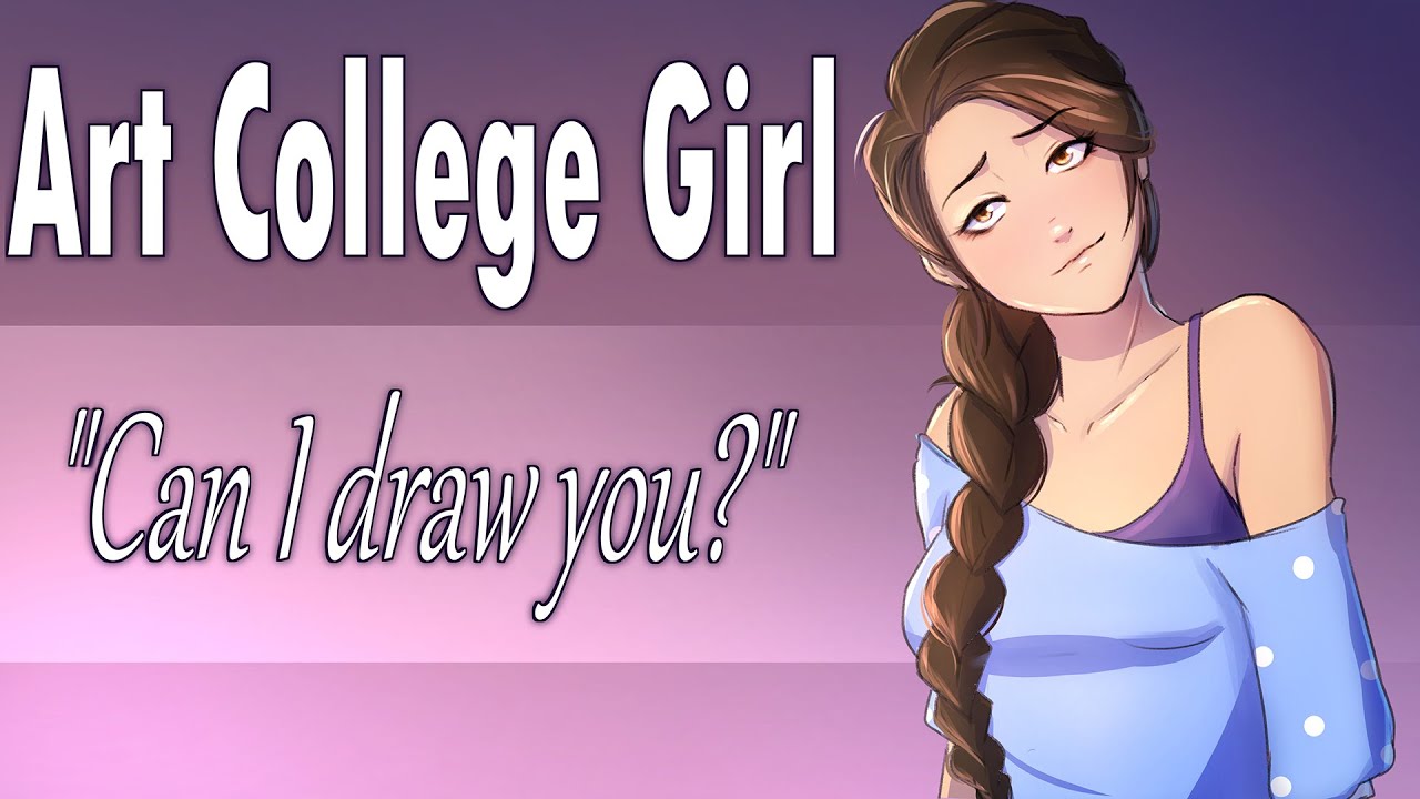Flustered Art College Girl Wants to Draw You~ "You're...Beautiful ...