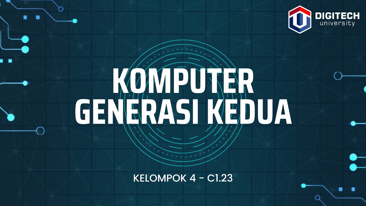 SEJARAH SINGKAT KOMPUTER GEN-2 PDP 1 | Organisasi dan Arsitektur ...