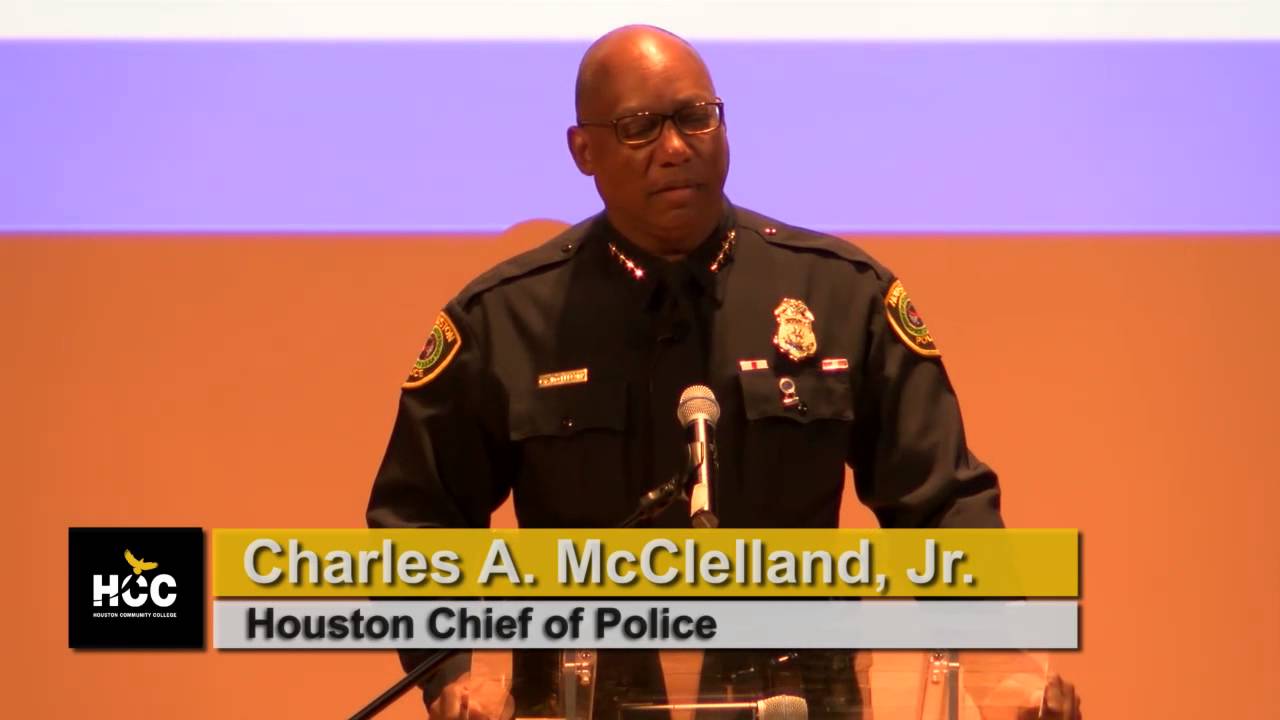 HCC Social Science Lecture Series: HPD Police Chief Charles A ...