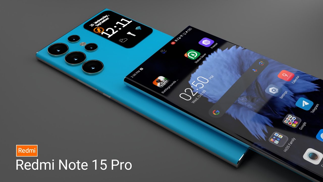 Redmi Note 15 Pro - 300MP DSLR Camera, 7200mAh Launch Date in India ...