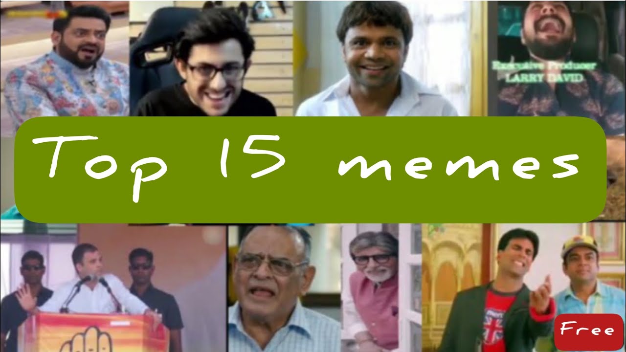 15 Trending memes for editing videos #memes - YouTube