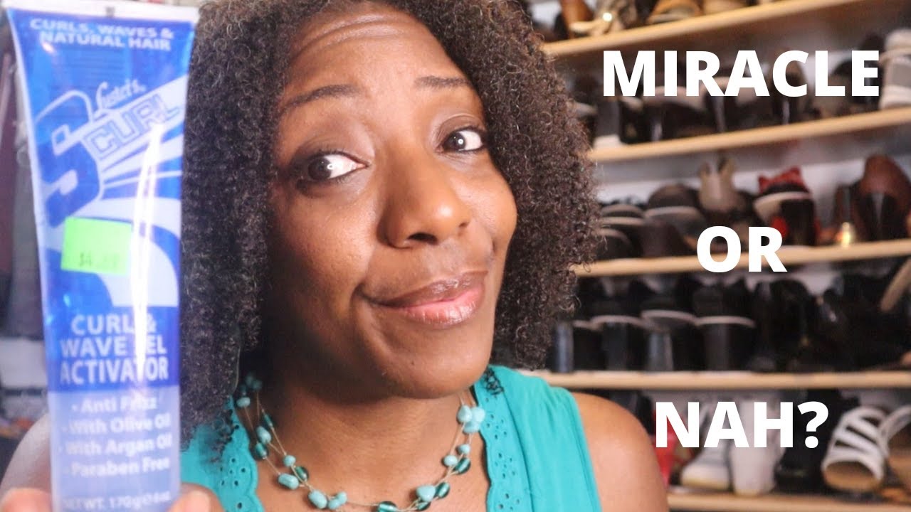 Jheri Curl Juice on 3C Type Hair - YouTube