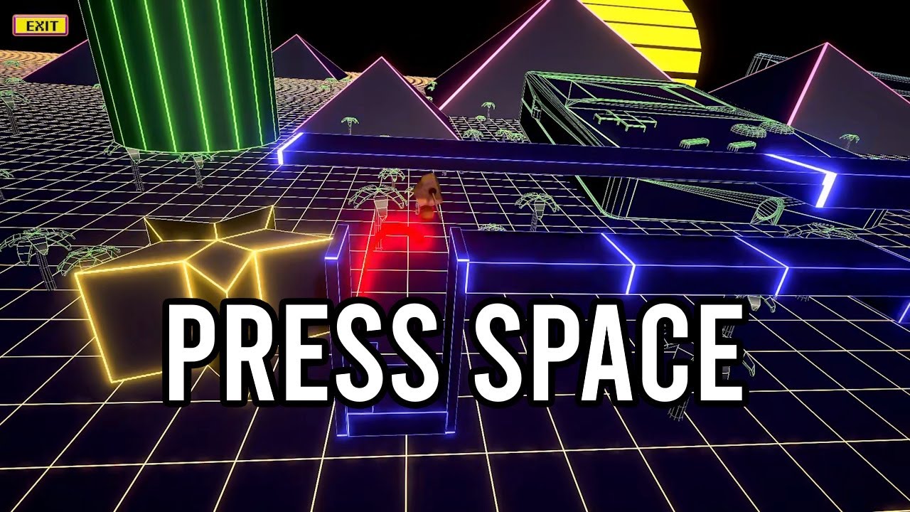 Press Space Platformer Game - YouTube