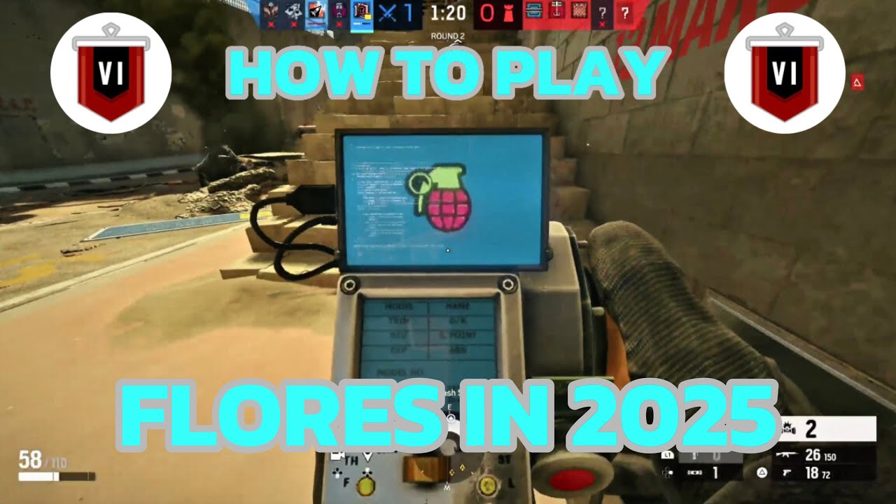 How To Play Flores In 2025 | R6 Trolling Episode 137 - YouTube