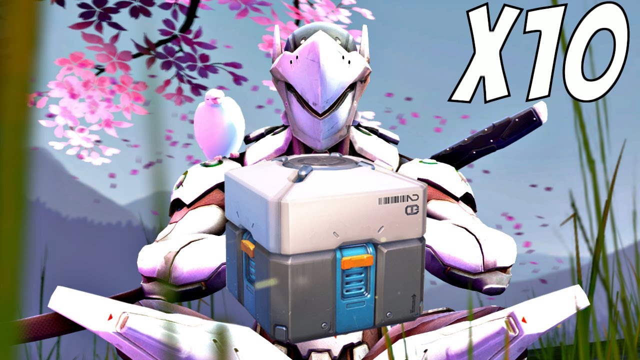 X10 Loot Box Opening From Buying The Game Of The Year Edition - YouTube