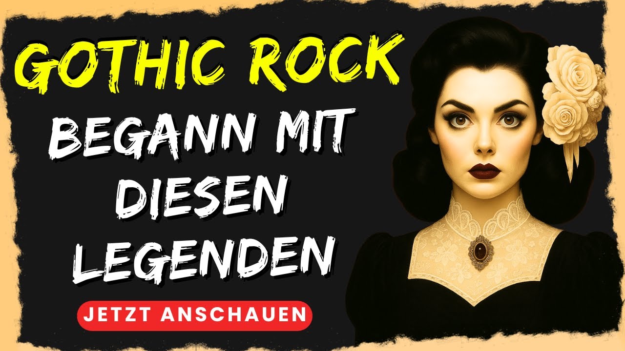 Die 10 ORIGINAL Gothic-ROCK Songs, Die ALLES Begannen - YouTube