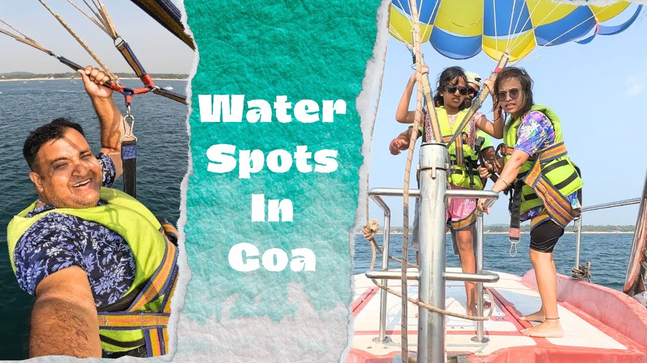 North Goa Mein Kiya Full Enjoy, Water Activities , Night Cruise ...