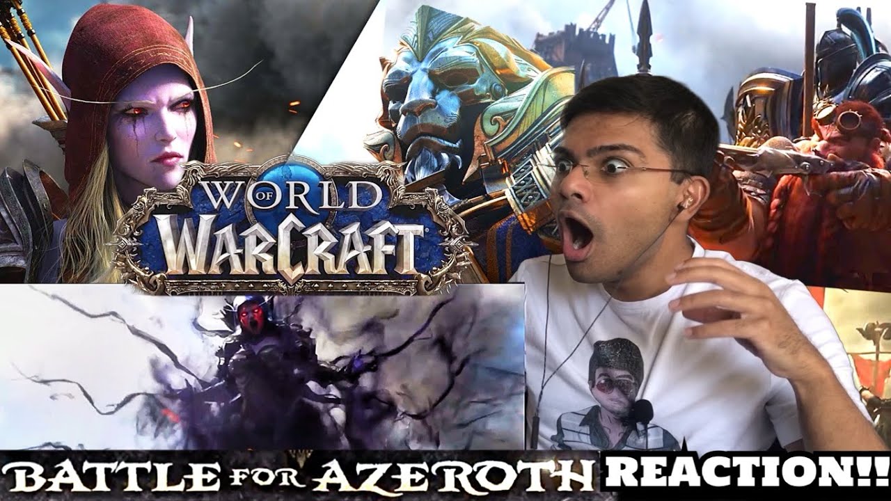 World of Warcraft Battle for Azeroth Cinematic Trailer Reaction ...