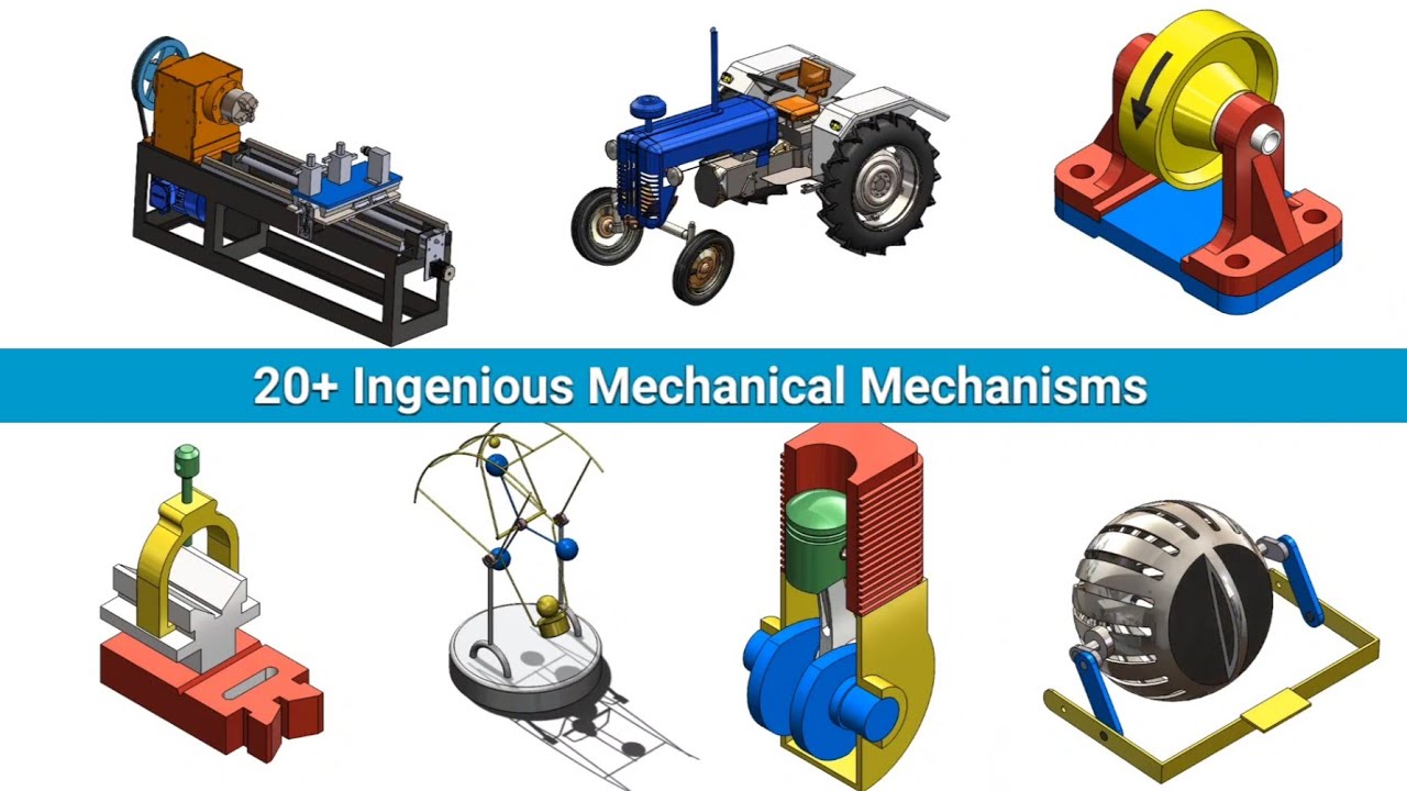 20+ Ingenious Mechanical Mechanisms Explained - YouTube