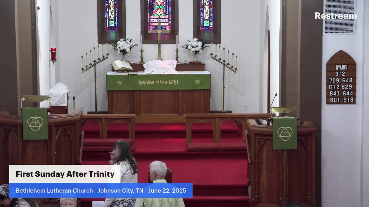First Sunday After Trinity - June 22, 2025 - YouTube