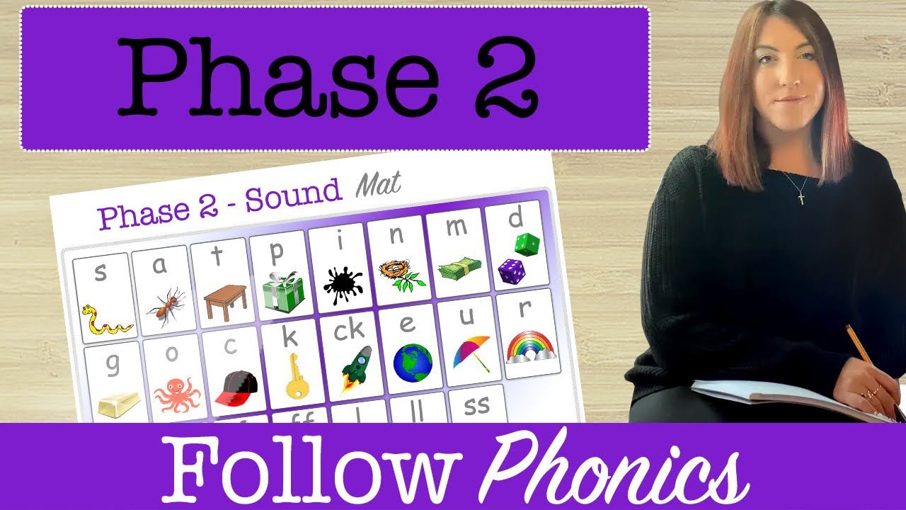Phase 2 Follow Phonics Sound Mat | Sound it | Say it | Read it - YouTube