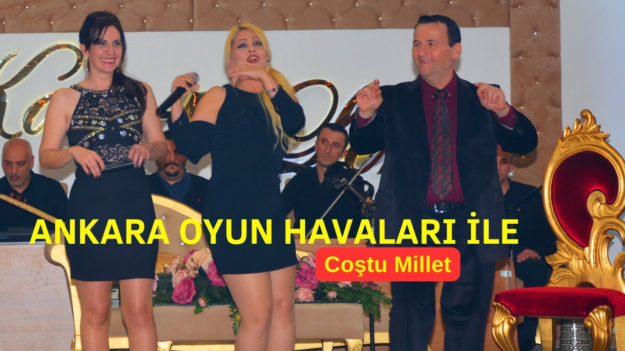 ANKARALI EBRU - METİN ÇAY/ANKARA OYUN HAVALARI/COŞTU MİLLET(Potpori ...