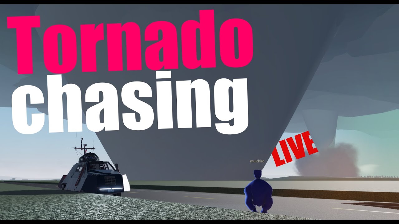 Tornado chasing with viewers | Twisted ROBLOX | LIVE - YouTube