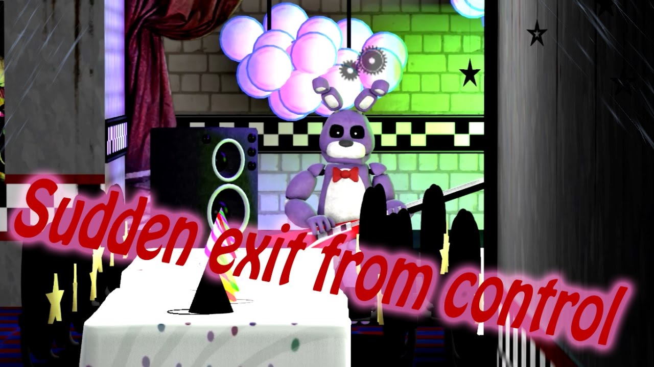[FNAF SFM] Part 2 - Sudden exit from control - YouTube