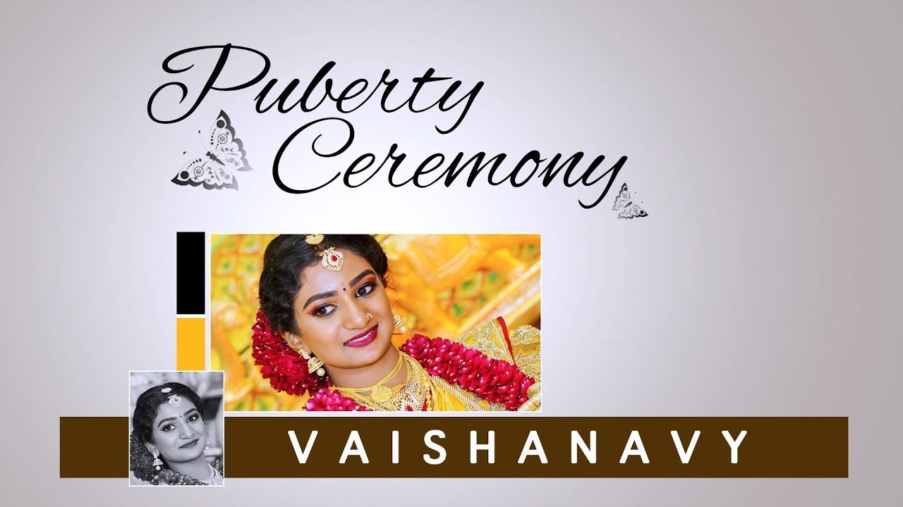 Puberty Ceremony Highlights / Vaishanavy / Shan Dreams - YouTube
