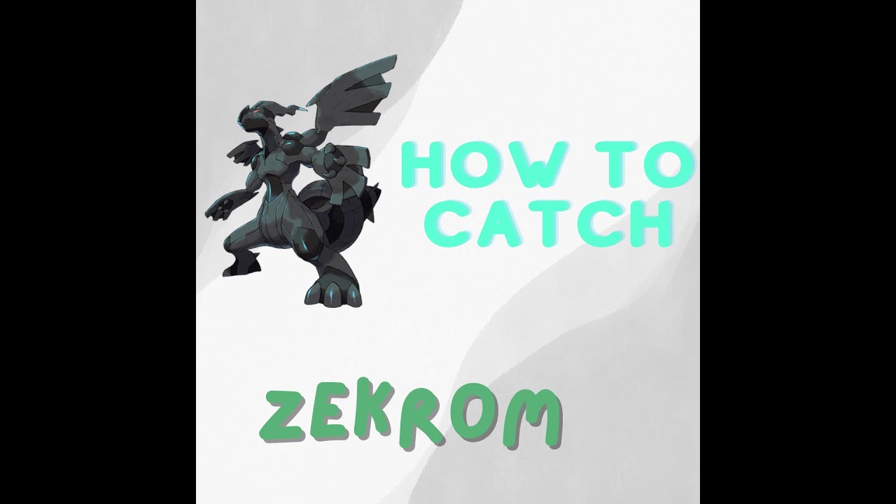 How to catch the legendary pokemon Zekrom in Minecraft pixelmon. - YouTube
