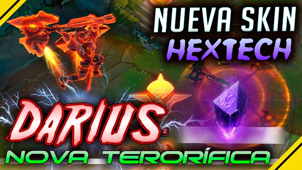 DARIUS Nova Terrorífica - Nueva SKIN ARTESANÍA HEXTECH | Noticias ...