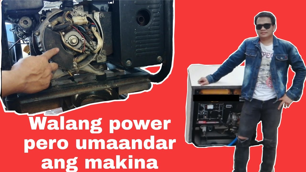 No Power Generator but engine is working #NOPOWERGENERATOR - YouTube